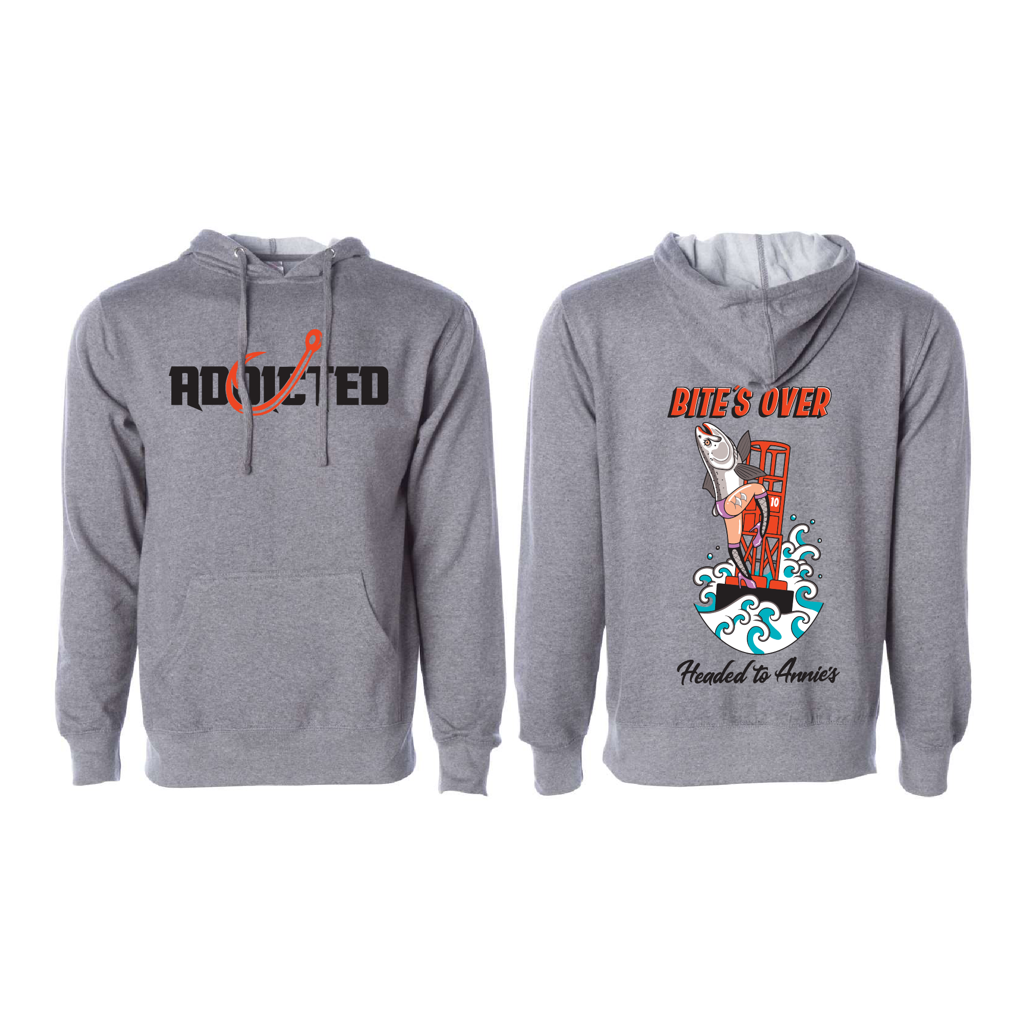Headed to Annies Hoodie | Buoy 10 2025 – Addicted Fishing