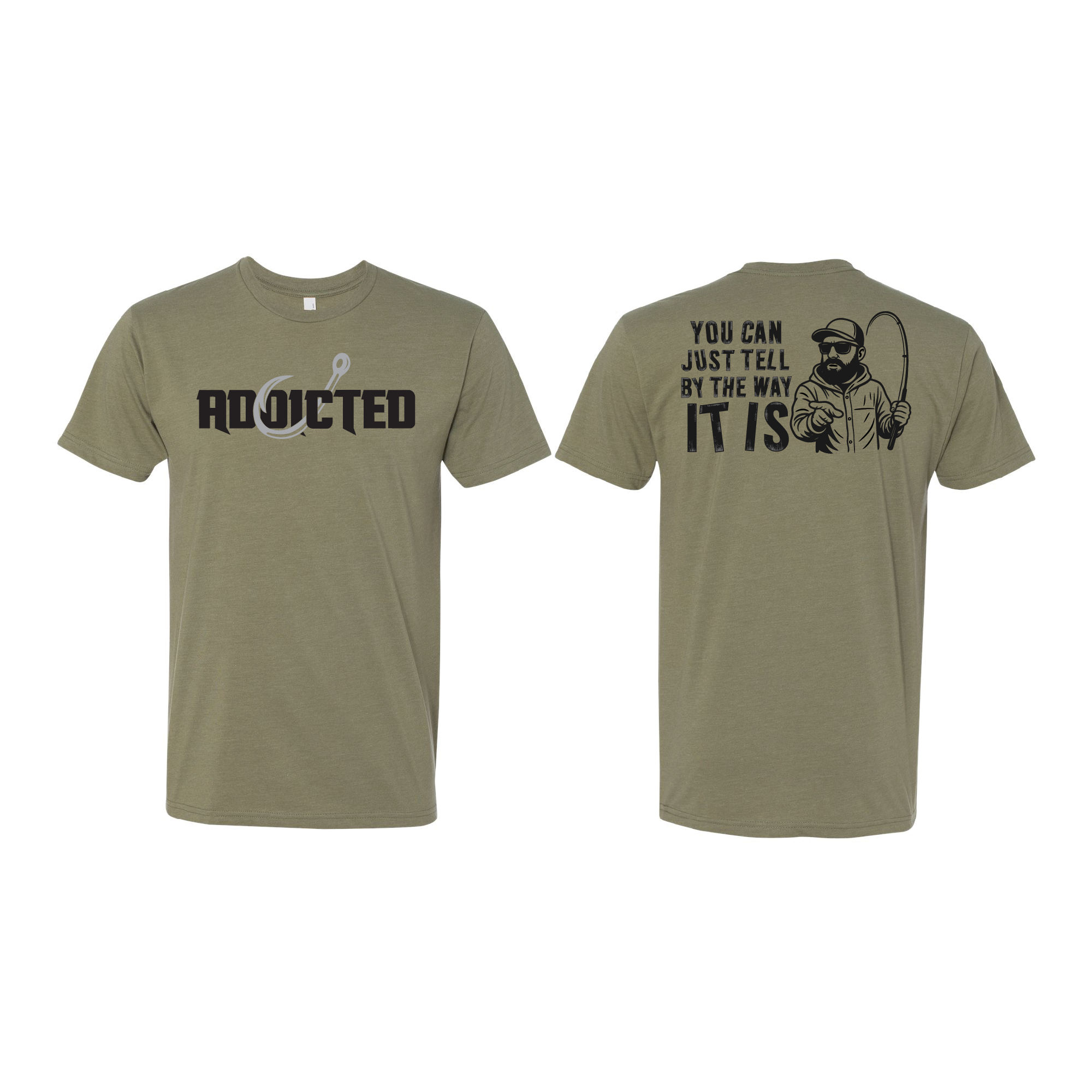 "You Can Just Tell" T-Shirt – Addicted Fishing