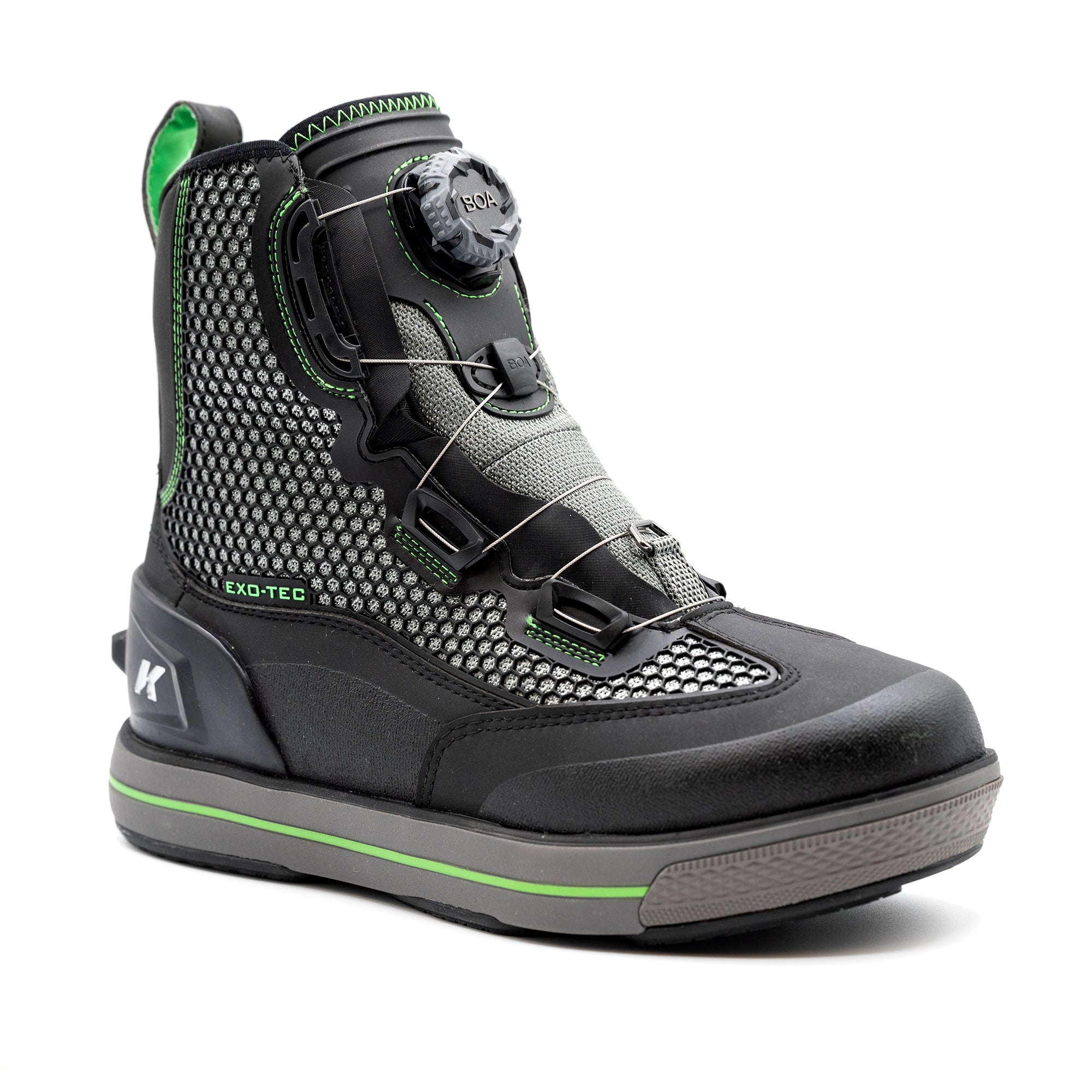 Chrome Lite ADX Boot w/ Fixed Kling-On Rock Sole – Addicted Fishing