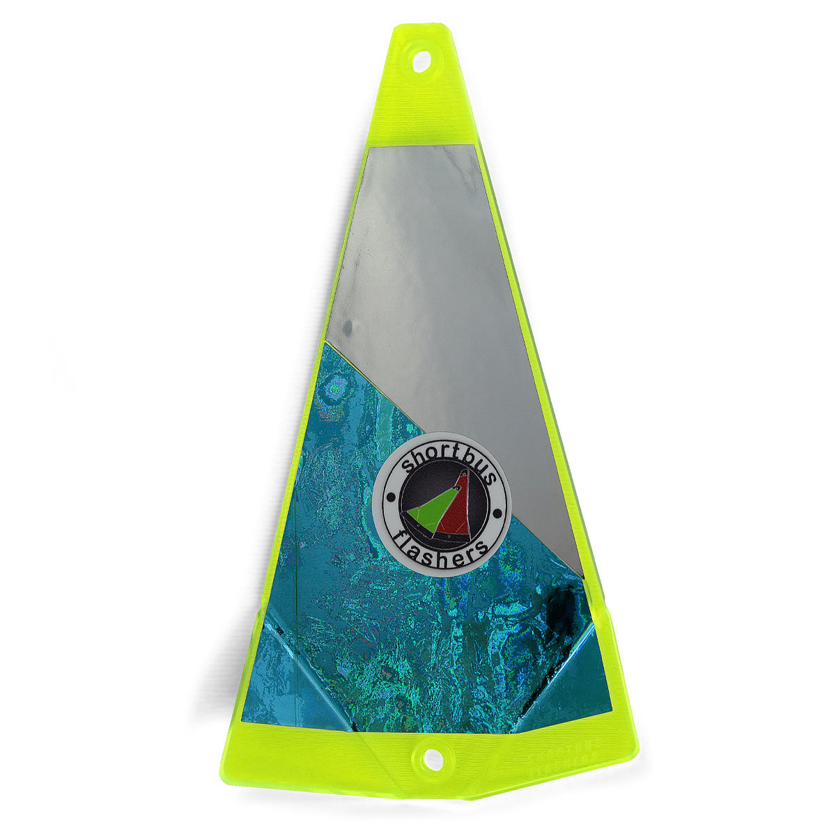 Twisted Addiction Blue Aurora Triangle Flasher – Addicted Fishing