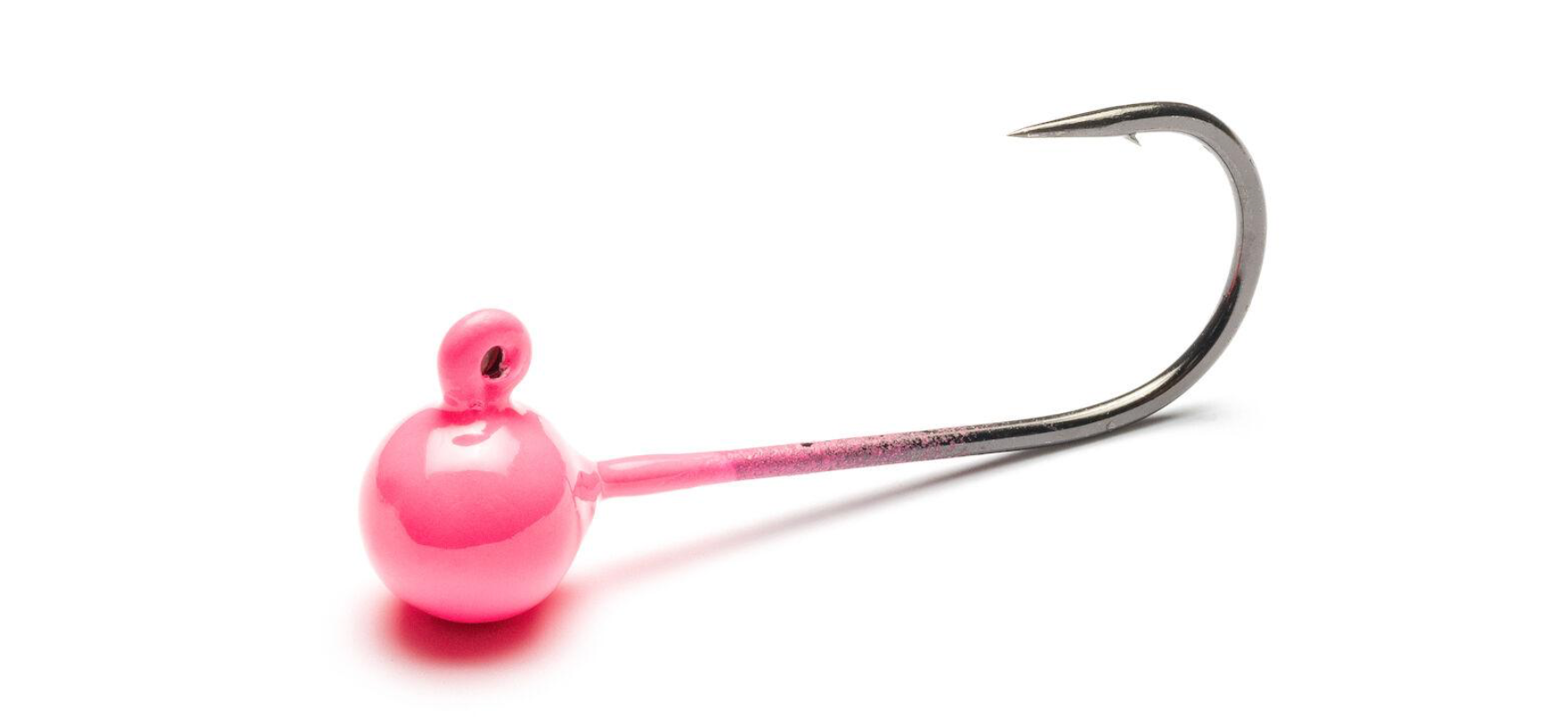 Addicted Micro Worm Jig Head (Pink) – Addicted Fishing