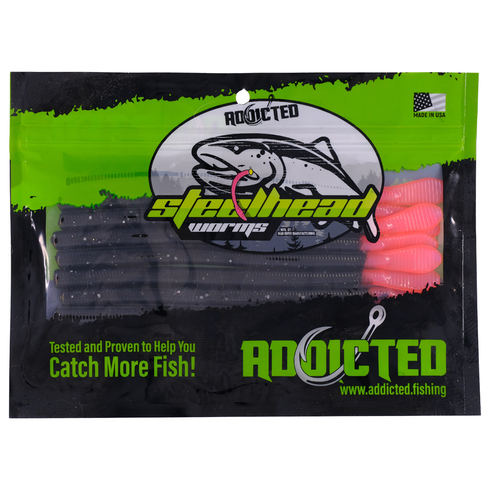MJ Reloaded Steelhead Worms – Addicted Fishing